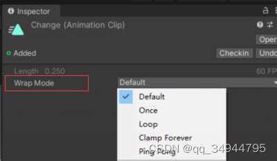 Unity Animation Unity Animation Wrap Mode Csdn