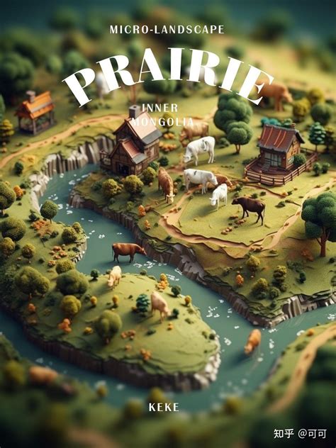 Aigc｜midjourney微缩景观内蒙古 知乎