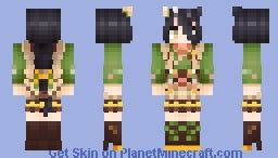 Umamusume Manhattan Cafe【valentines Skin】 Minecraft Skin