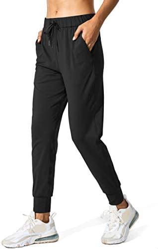 Santiny Womens Joggers Pants With Pockets Drawstring Running