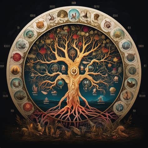 Análisis Y Equilibrio De Las Sefirot En El Árbol De La Vida De La Kabbalah