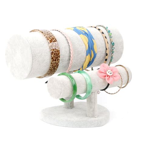 러키펀치 악세사리 헤어밴드 진열대 걸이 2단 머리띠 스크런치 팔찌 목걸이 정리대 머리띠보관 거치대 팔찌진열대 정리함 보관함 꽂이