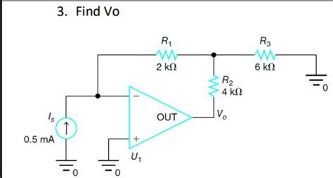 Solved 3 Find Vo Chegg Com