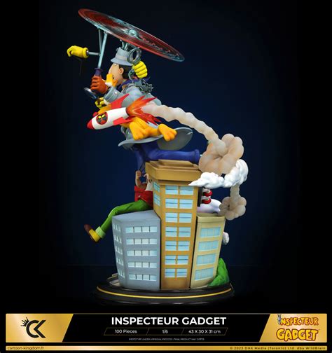 【pre Sale】1 6 Scale Gadget And Penny Inspector Gadget Cartoon Kingdom