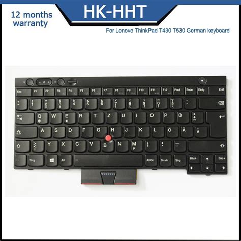 New Keyboard For Lenovo Thinkpad T430 T530 X230 W530 German Laptop