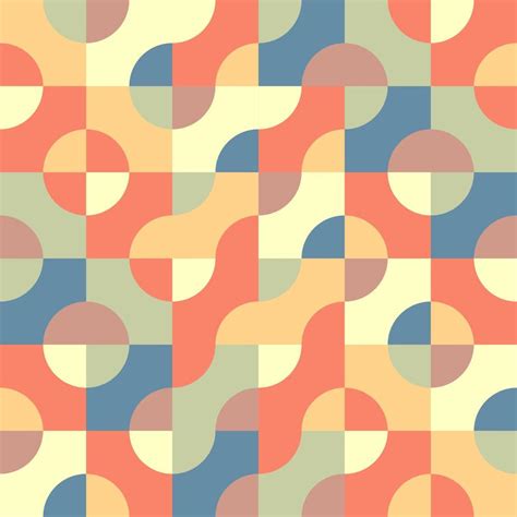 Retro Minimalist Pattern 11409907 Vector Art At Vecteezy