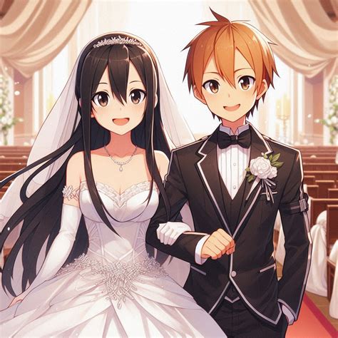 Tg Kirito And Asuna Wedding 3 By Animan71 On Deviantart