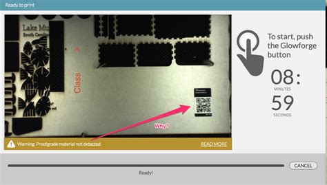 Pg Material Not Detected Community Support Glowforge Owners Forum