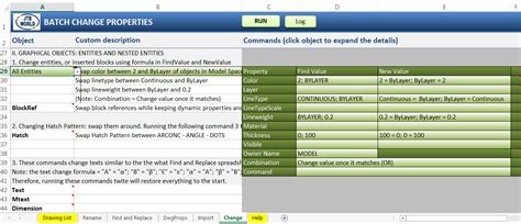 JTB World Blog JTB Batch Change 1 6 AutoCAD App