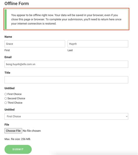 Gravity Forms Offline Form Submission Addon Gravity Extra