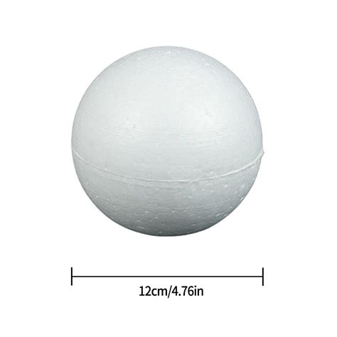 1 Blank Round Solid Polystyrene Styrofoam Foam Ball For Wedding Craft