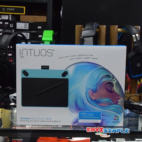จำหนาย ขาย wacom Intuos Art Pen Touch Small Mint Blue ราคาพเศษ