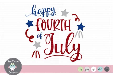 4th Of July Svg Graphic By Thejaemarie Creative Fabrica