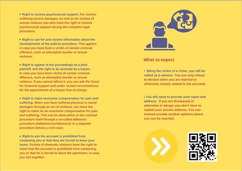 Legal Rights Leaflets For Victims Of Violence Just Access