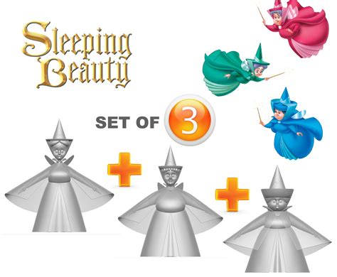 Sleeping Beauty Fairies Flying