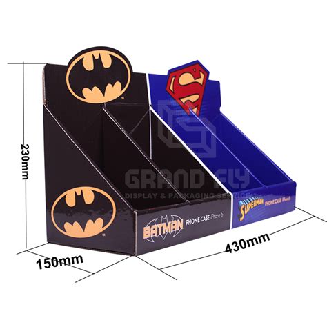 Custom Design Pos Counter Display Unit With Compartment Grand Fly