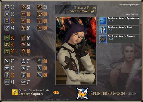 First Try At Making A Character Card What Should I Add Rffxiv