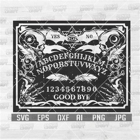 Ouija Board Svg Ouija Clipart Ouija Board Game Svg Dea Inspire
