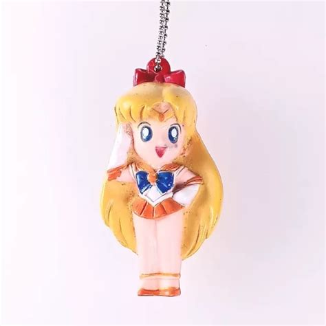 Sailor Venus Sailor Moon Swing Figure Porte Cl S Bandai Du Japon F S Eur Picclick Fr