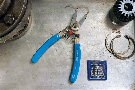 Channellock S 8 Inch Convertible Retaining Ring Pliers Make Installing