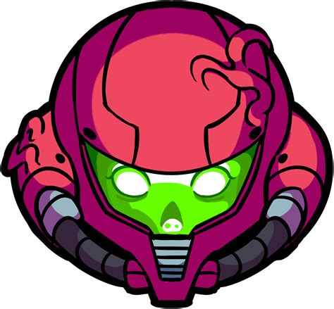 Artstation Metroid Stickers Sa X Helmet
