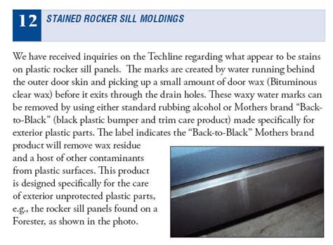 Plastic Cladding On 2011 Outback Subaru Outback Forums