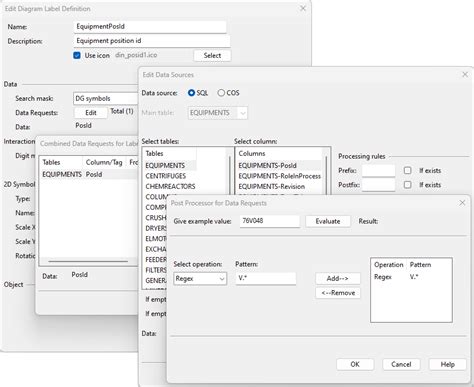Diagram Label Definitions