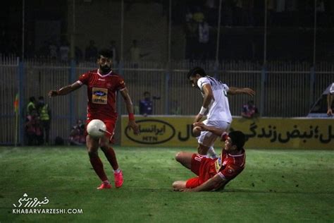 صحنه های مهم داوری بازی نفت مسجد سلیمان پرسپولیس کارشناسی فیلم