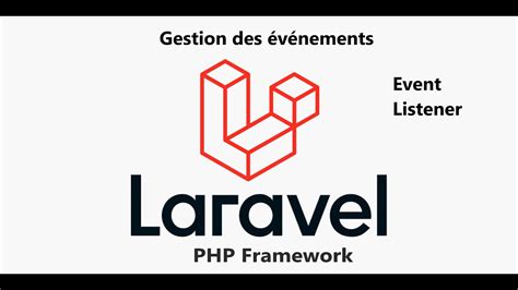 Framework Laravel Gestion Des événements شرح سهل Youtube