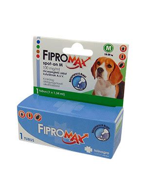 Fipromax Spot on oldat kutyáknak M méret ampulla Vet Plu