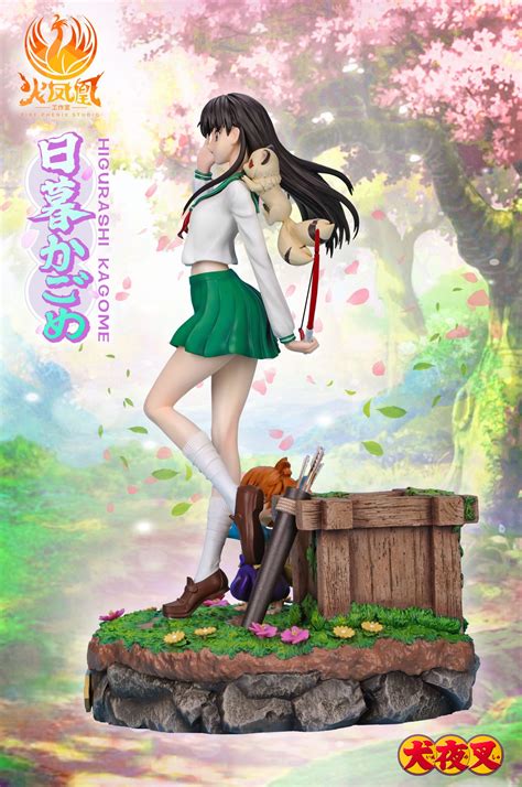 Fire Phoenix Studio 1 7 Inuyasha Higurashi Kagome GK Resin Statue Preorder Toy Okoku