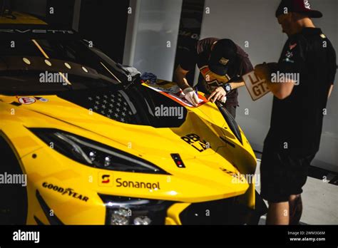 Tf Sport Corvette Z06 Gt3r 81 Ambiance During The Prologue Of The