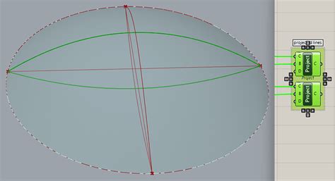 Connect Points On Two Diverging Lines Based On Length With Certain