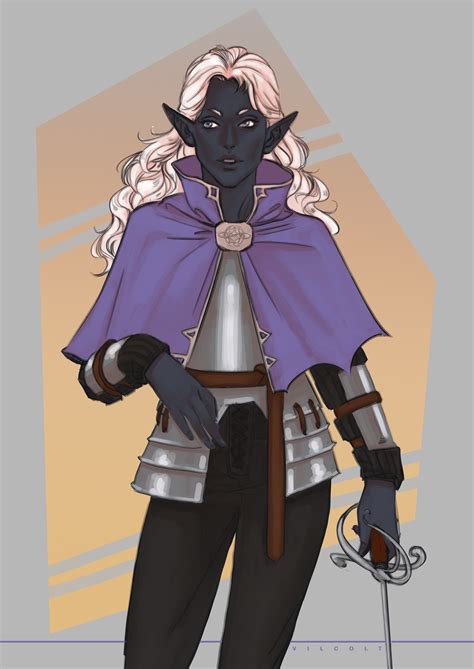 Trundling On Althaea A Drow Echo Knight A Pic I Did Just For