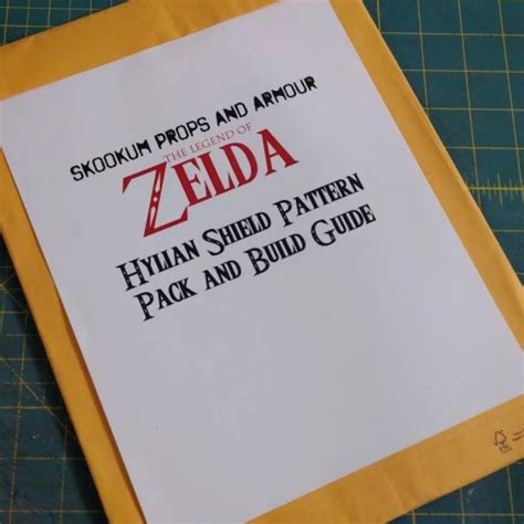 Hylian Shield Pattern Pack And Build Guide Inspired By The Legend Of Zelda — Skookum Props