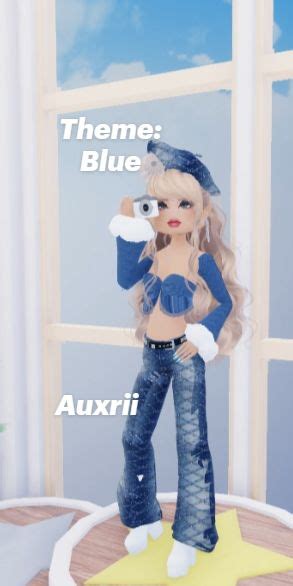 Blue Dti Placed 1st No Vip Dress To Impress Impress Blue