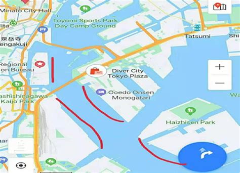 Distribution Map Of Main Terminal Of Tokyo Port Download Scientific