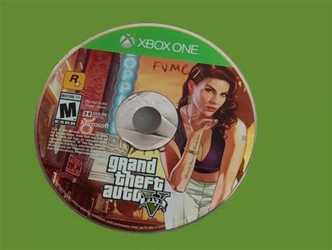 GRAND THEFT AUTO V GTA 5 XBOX One Disque Uniquement EUR 14 00