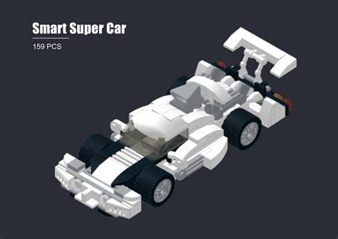 Lego Moc Smart Super Car By Aray Rebrickable Build With Lego