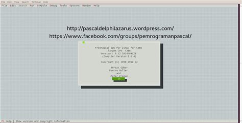Pemrograman Pascal Free Pascal Delphi Dan Lazarus Facebook