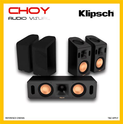 Klipsch Reference Cinema Dolby Atmos 5 0 4 Satellite Speaker Package