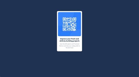 Frontend Mentor Qr Code Component With React Bootstrap Coding
