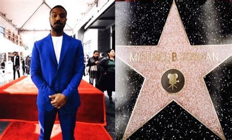 Free Photo Michael B Jordan Honoured With Hollywood Walk Of Fame Star
