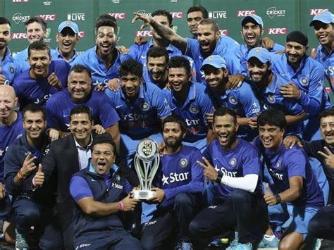 India Win T Series Against Australia Clinch Top Spot In ICC Rankings Cricket