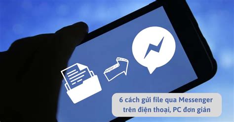 6 cách gửi file qua Messenger trên điện thoại PC đơn giản