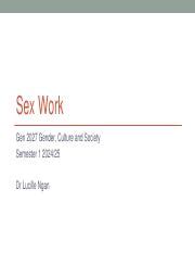 Understanding Prostitution Myths Paradigms And Perspectives Course Hero