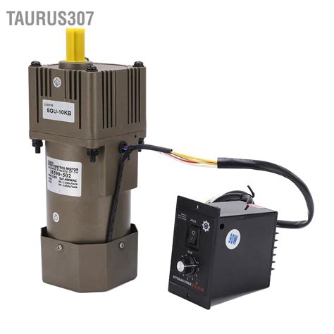 Taurus307 Ac 220v 90w เฟสเดียวมอเตอร์เกียร์แบบอะซิงโครนัสความเร็วที่