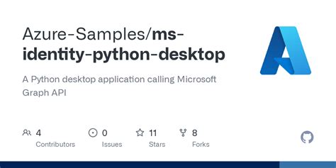 GitHub Azure Samples Ms Identity Python Desktop A Python Desktop Application Calling
