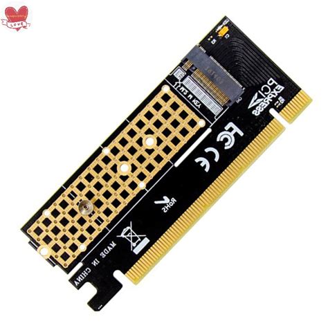Anna M To Pcie X Adapter Card Pci E To M Convert Adapter Nvme Ssd Adaptor Ph Shopee