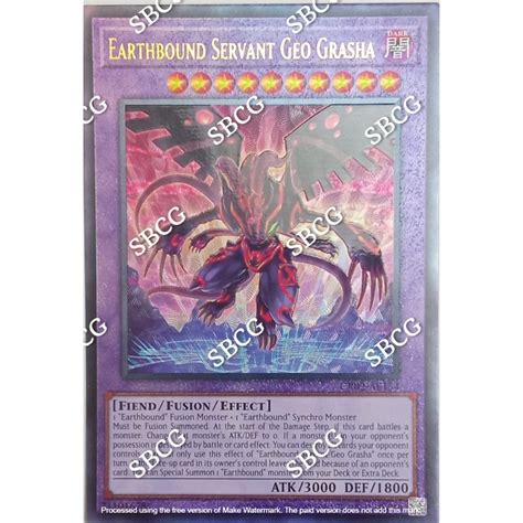 Creation Pack 02 Earthbound Servant Geo Grasha Cr02 Ae154